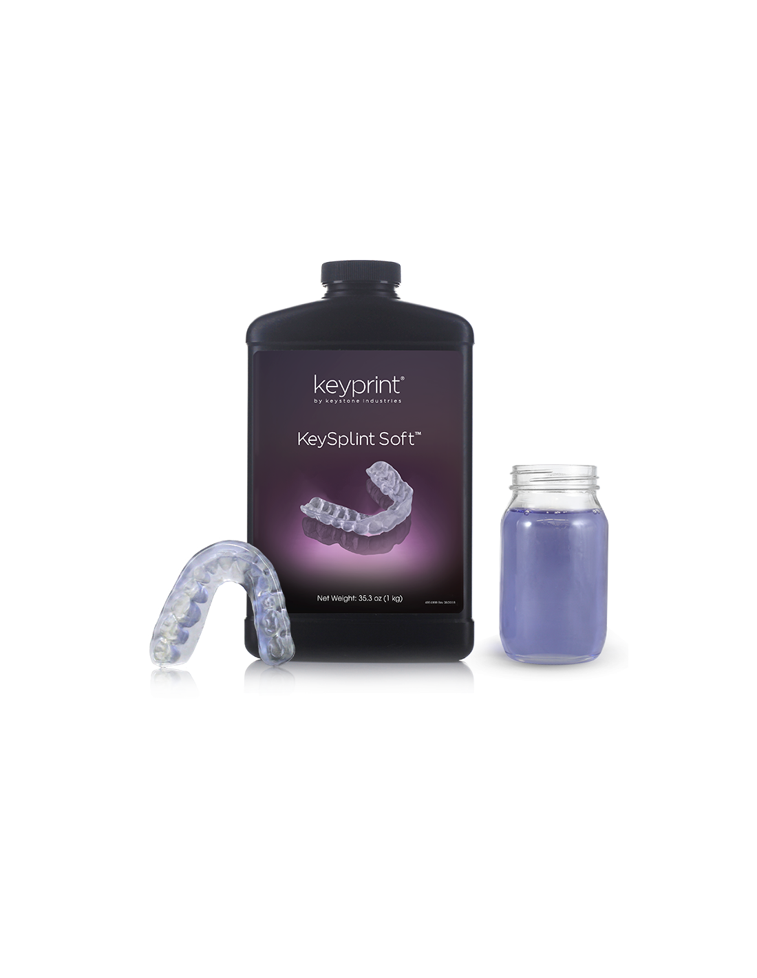 Cuidados y mantenimiento de las férulas impresas con resina Keystone ...